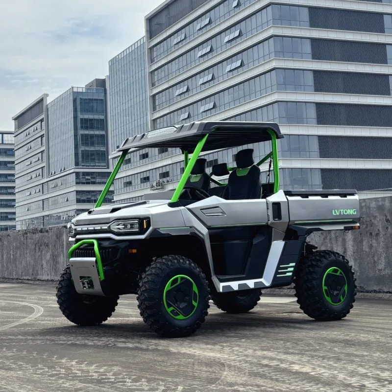 Adults 4 Seater Farm Utility All Terrain 4WD Vehicle 60/72V 10kw/20kw ...