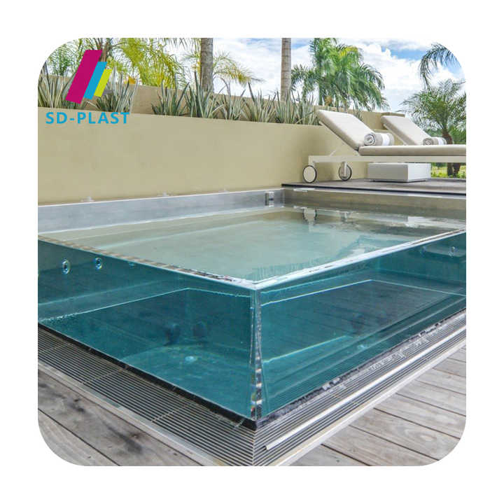 SUN-DECOR Clear Acrylic Swimming Pool Shells for Sale - Customizable ODM
