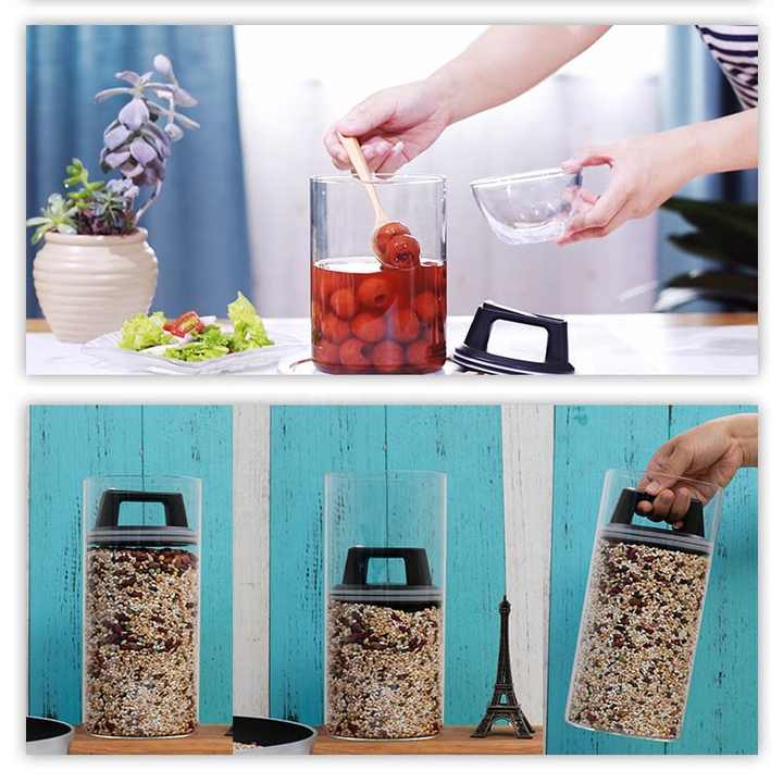 Airtight Coffee Bean Storage Jars - Eco-Friendly & Heatable