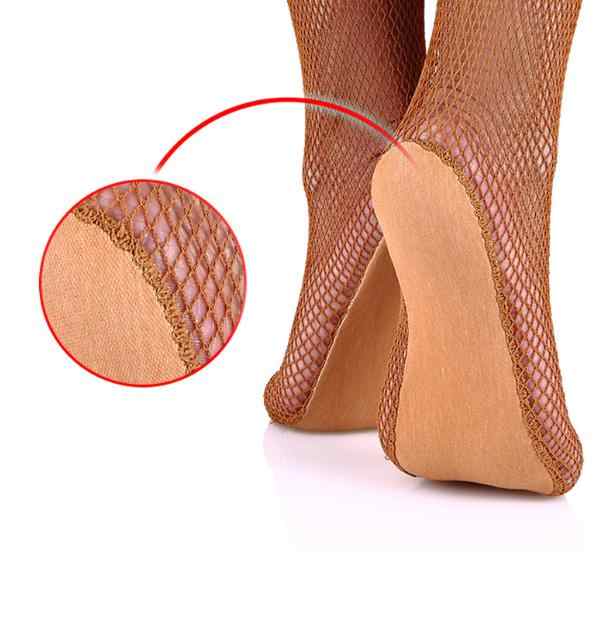 JW Professional Women Footed Latin Fishnet Dance Tights