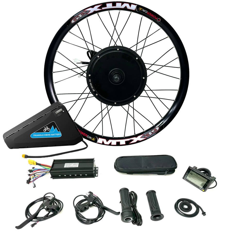 72v 3000w MTX Wheel Ebike E Bike Motor Kit with Battery