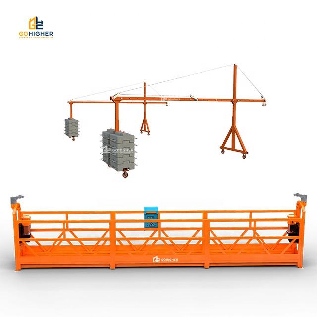 Plataforma de trabajo suspendida Guindola ZLP 630/800/1000 con 200m de ...