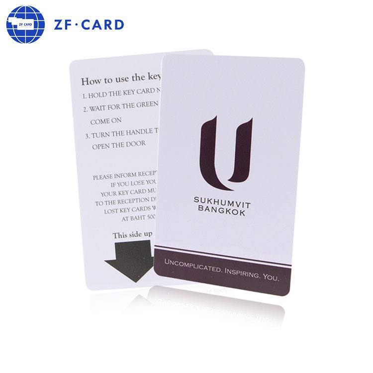 Factory Direct CR80 PVC Customized Luxury 13.56Mhz Contactless IC Fudan ...