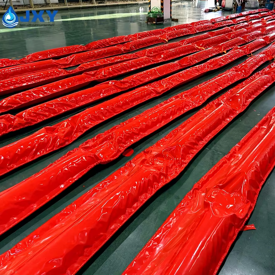 Heavy-Duty Reusable Oil Spill Barrier - PVC Floating Oil Boom for Both ...