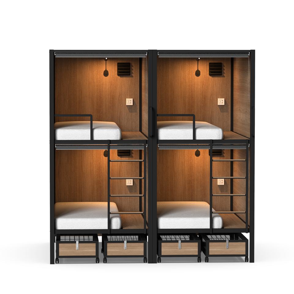 Durable Cabin Capsule Bed Sleeping Pods for Hotel Use