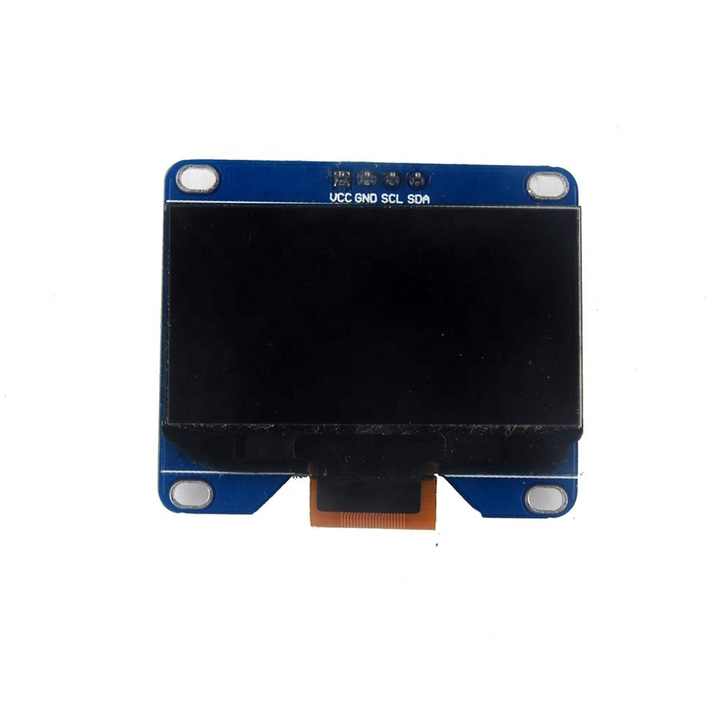 1.54นิ้ว3.3-5V จอแสดงผล OLED 128X64 12864 SSD1305สีขาวสำหรับ Arduino OLED Display I2C LCD 1.54 ...