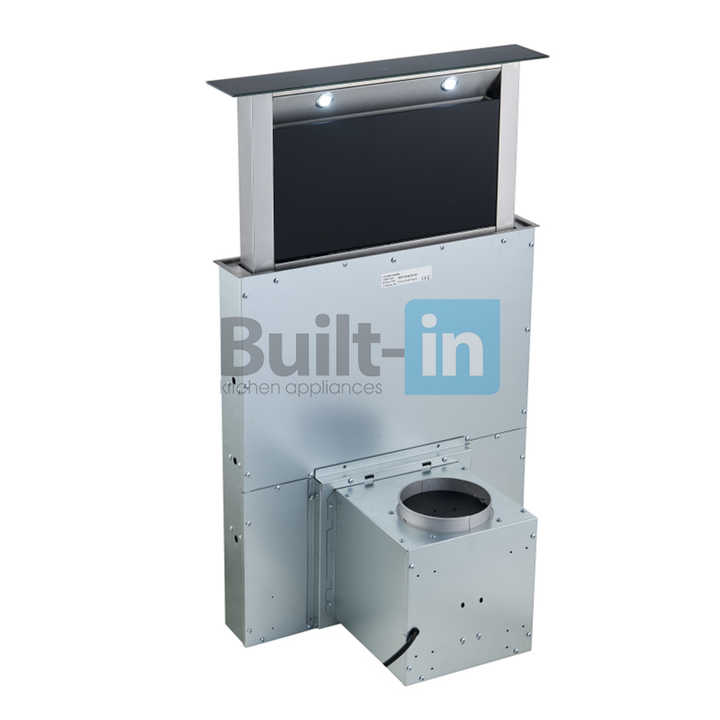 Cooker Hood down Draft Range Hood with 4 Speeds LCD Slide Out