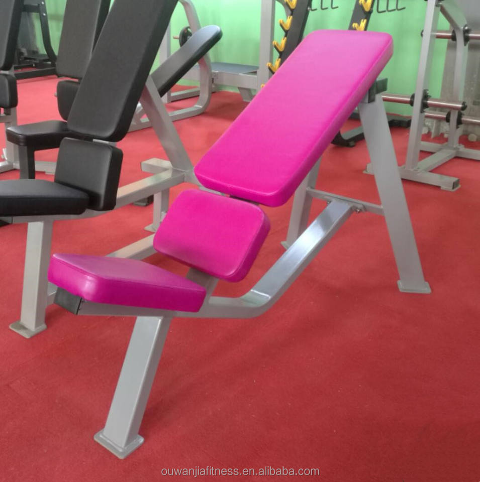 30 Degree Incline Bench-Adjustable Foldable Iron Triceps Strength ...