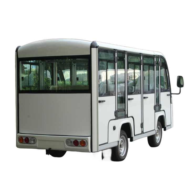 Fully Enclosed 23 Seater Electric Sightseeing Bus 96v, 13.5kw AC System ...