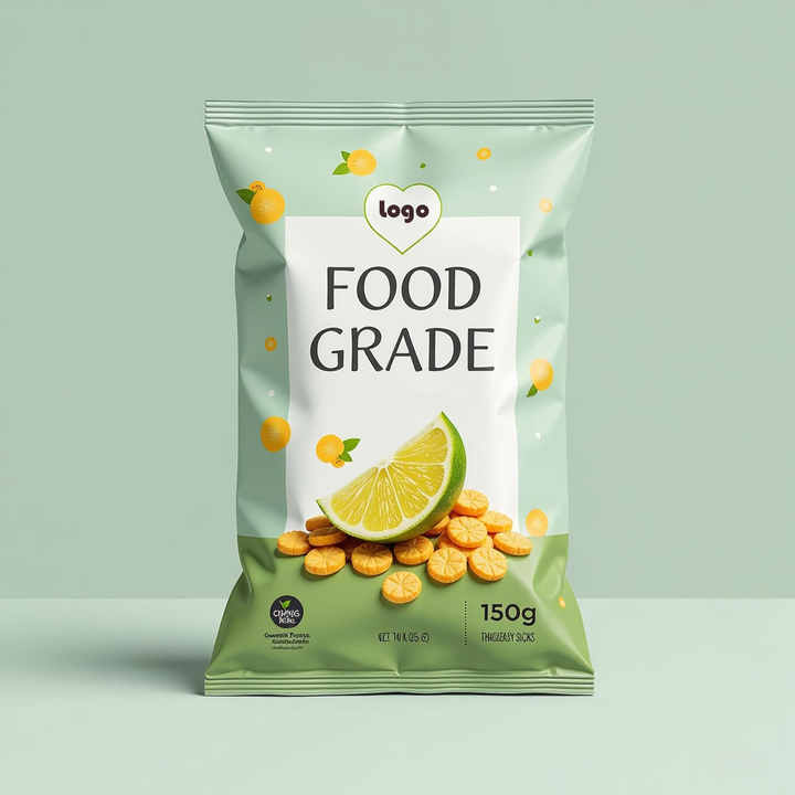 Matte Finished Custom Print Food Grade 7x10cm Easy Tear Snack Packaging ...