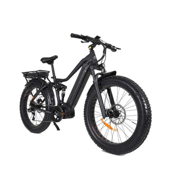 Dual Battery Downhill Full Suspension Electric Bike 1000w