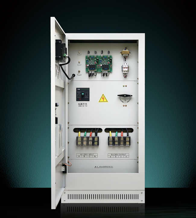 Voltage Regulator 30KVA Single Phase 60Hz Servo Motor Copper Coil Low ...