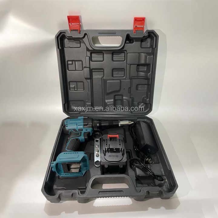 Portable 21V Lithium Battery Electric Automatic Pulling Rivet Gun ...