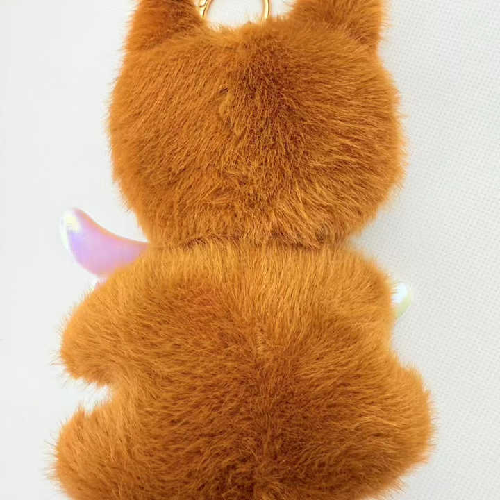 Labubu Electric Labubu Plush Cartoon Silicone Face Glows With Music ...