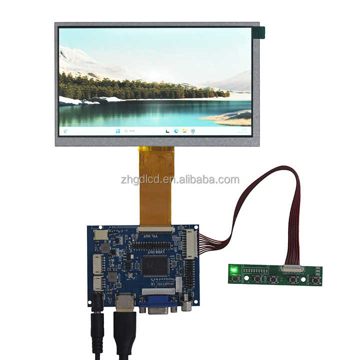 7" Sunlight Readable IPS LCD Module 7-inch Highlight Non-touch Screen 7 ...