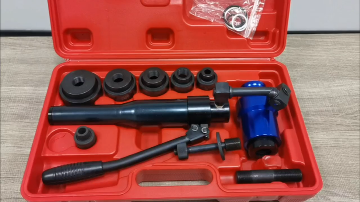 WK-8AL Manual Hydraulic Knockout Punch Kit - Hole Making Tools for ...