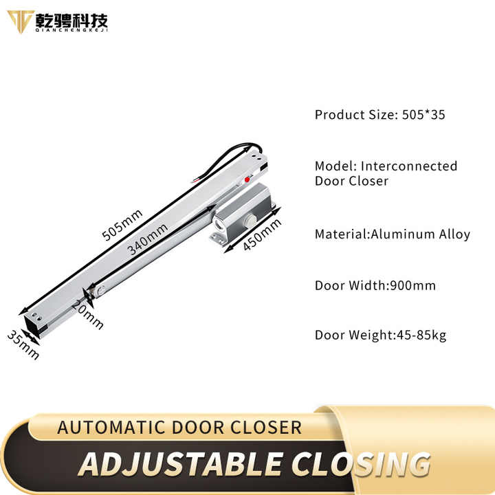 Heavy Duty Commercial Grade Fire Alarm Activated Door Closer with ...