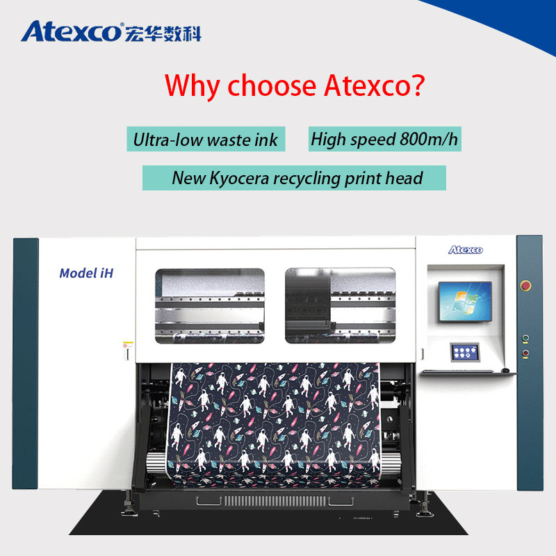 Auto Sublimation Textile Printer Atexco Model for Sportswear and ...