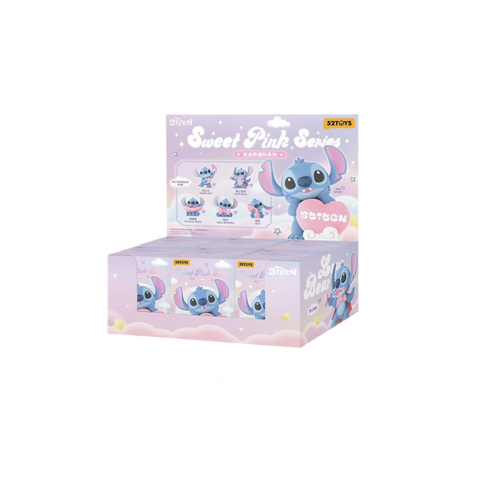 Stitch Sweet Pink Series Blind Box - Cute Stitch Action Figures ...