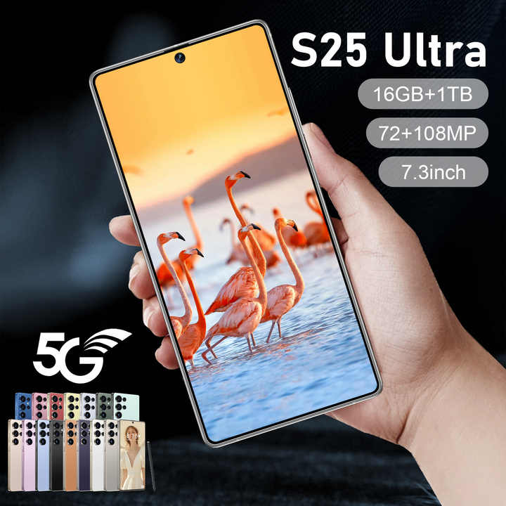 S25 Ultra Full-Screen Android Smartphone High Quality 14 12+512GB ...