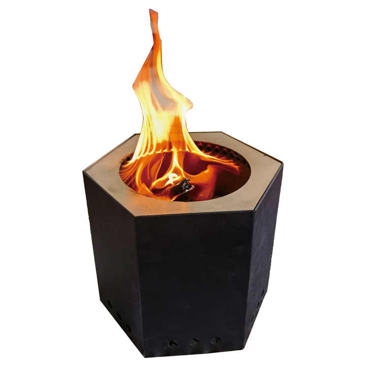 Indoor Table Top Fire Pit - Smokeless Mini Stainless Steel