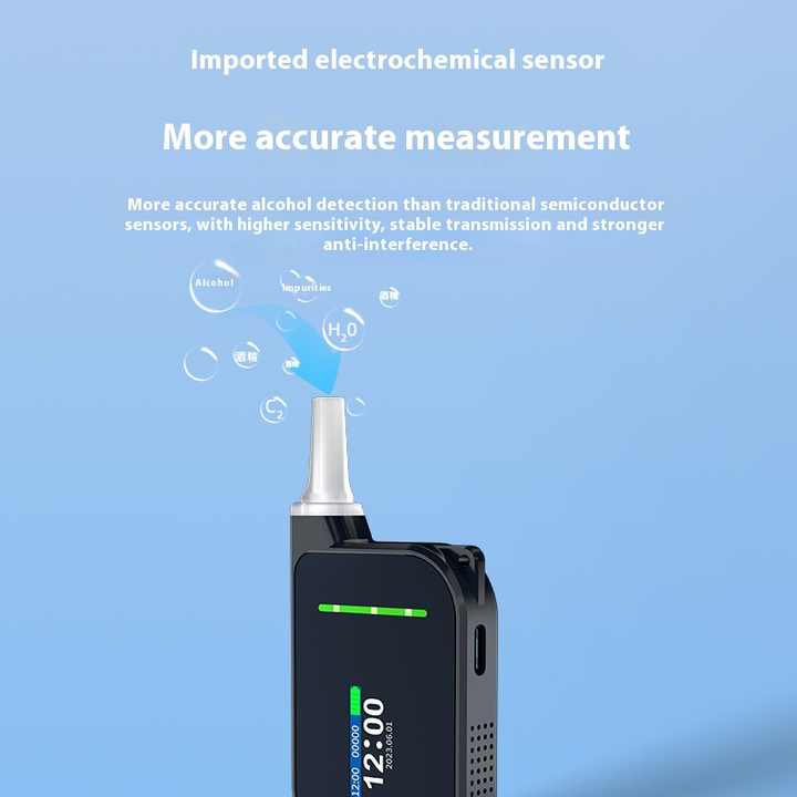 Portable High-Precision Non-Invasive Electrochemical Fuel Breath Tester ...