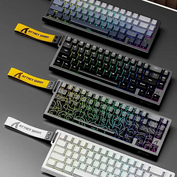 Attack Shark X68HE Wired Mechanical Keyboard for Gaming