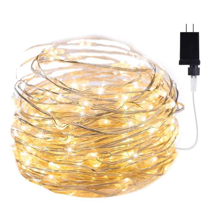 Led Christmas Lights 10m 20m 30m 50m 100m Led Holiday Fairy Leather ...