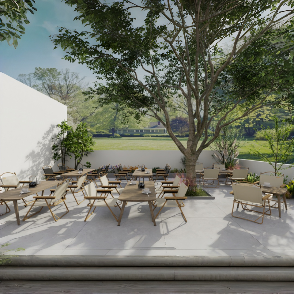 Dubai Chinese Restaurant Building Design with Courtyard Dining ...