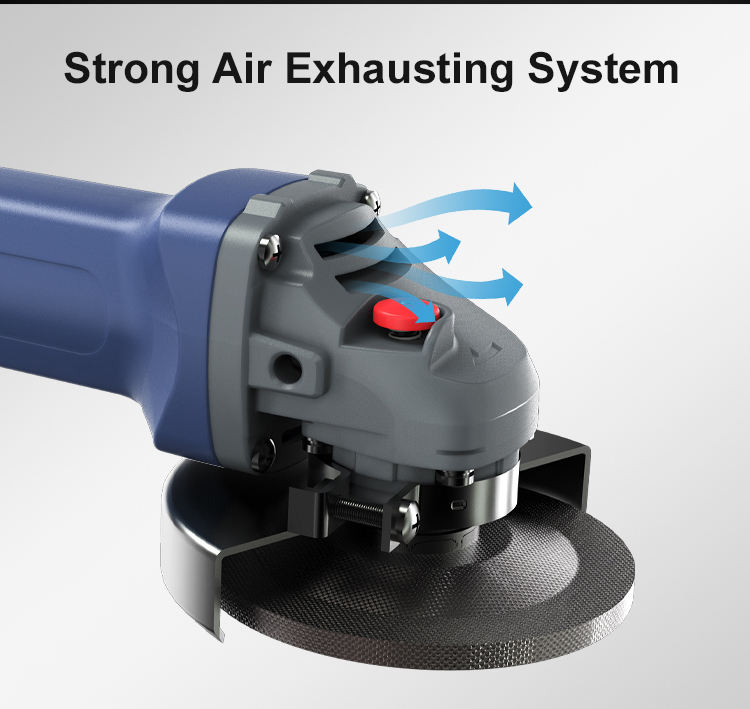 1300W AC Brushless Angle Grinder - Professional Grinding Power