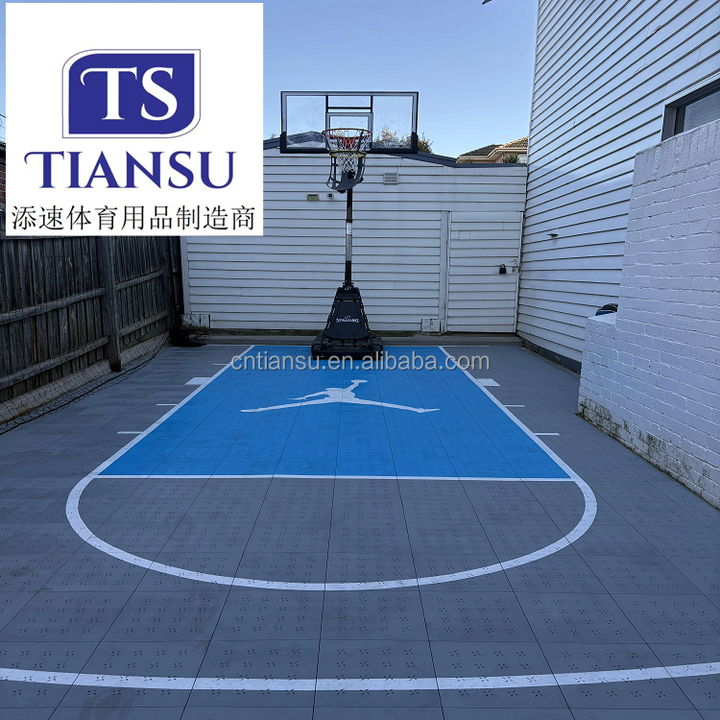 Basketball Court Modular Portable - Interlocking Flooring Outdoor ...