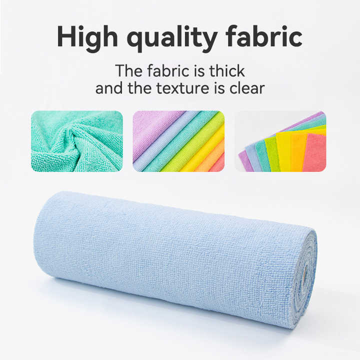 Reusable Kitchen Cleaning Microfiber Cloth 20/30/50/75 Sheets Tear Away ...