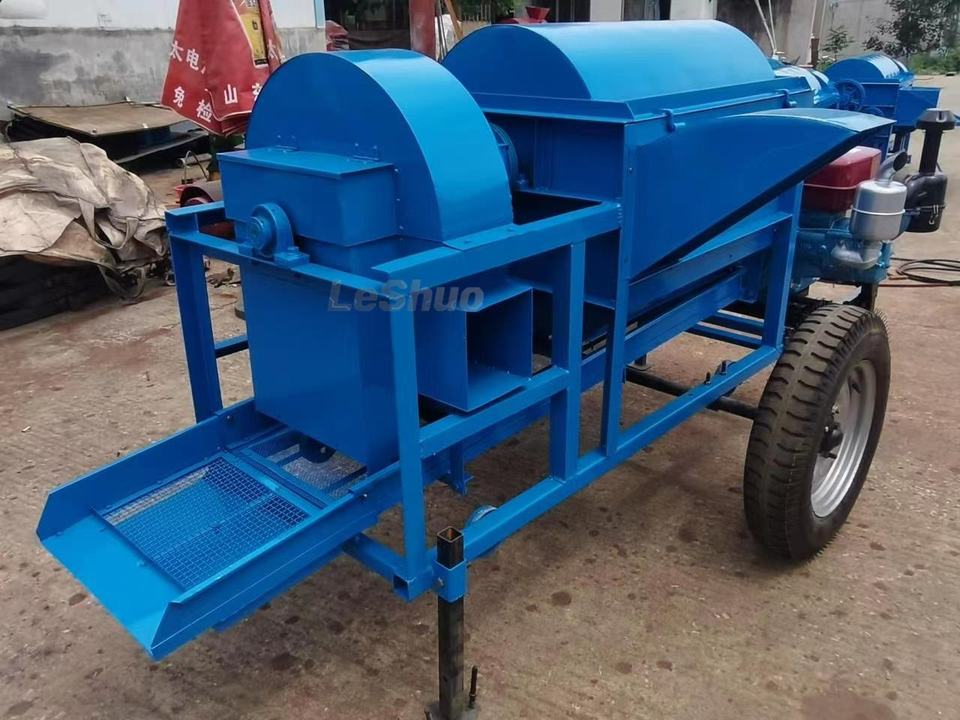 Multi-function 1000kg/h Rice Thresher Machines with Motor High Efficiency Small Farm Corn Maize ...