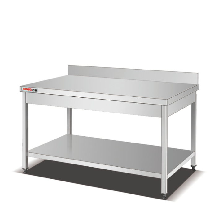 Commercial Kitchen Work Table Stainless Steel Heavy Duty Table with ...