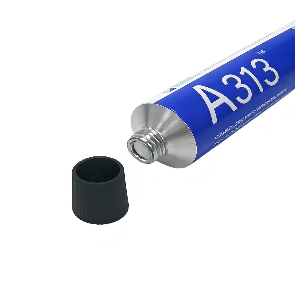 Collapsible Aluminum Tube Glossy Finish 1070 Aluminum Material Face ...