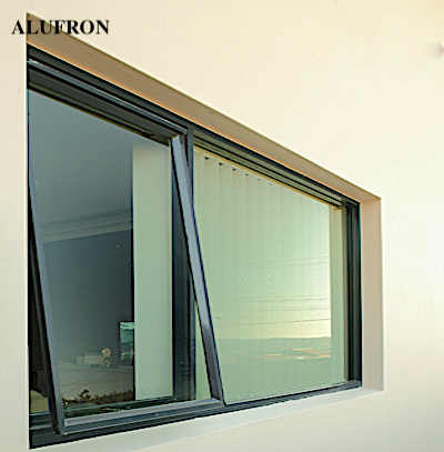 AS2047 Certification Aluminium Double Glazed Awning Windows With Chain Winder Aluminium Window ...