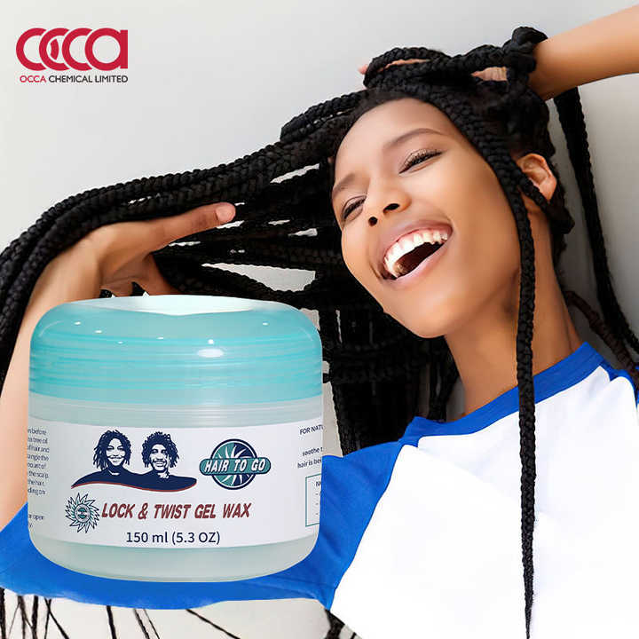 OCCA Private Label Custom Logo Shine and Jam Gel Braiding Extra Hold ...