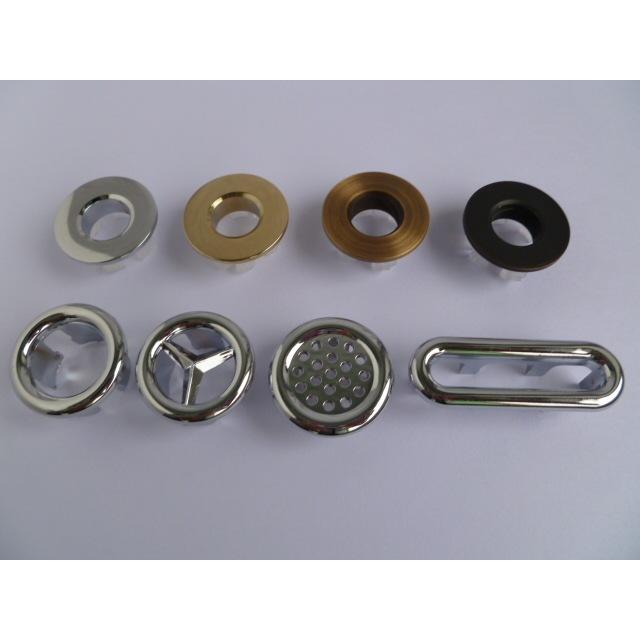 Commonly Used Decorative Overflow Hole Cover for Countertop Basin ...