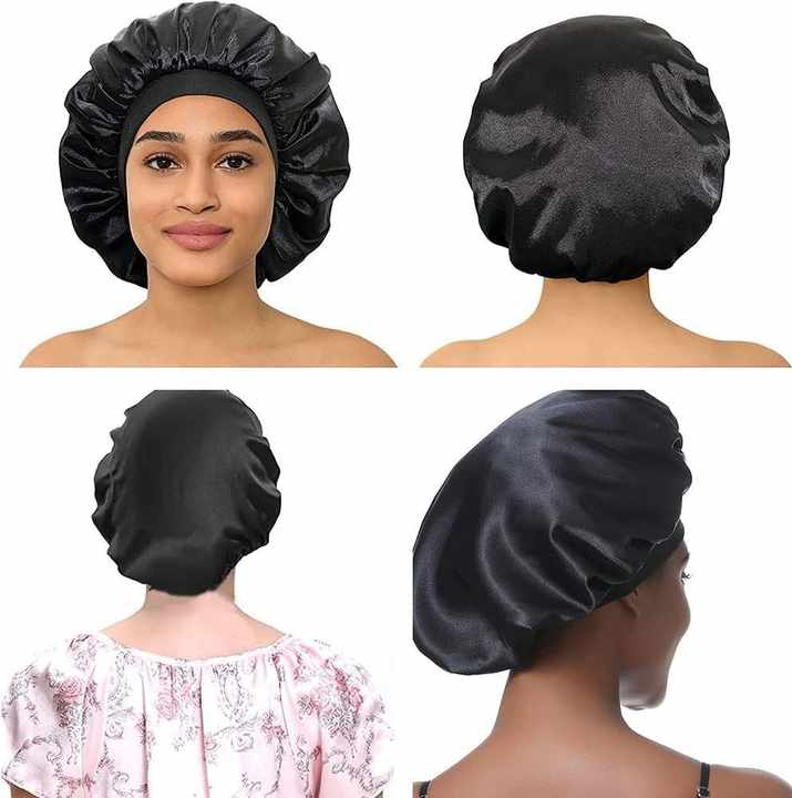 2025 Oversized Silk Bonnet Satin Bonnets Hair Bonnets Sleeping Cap ...