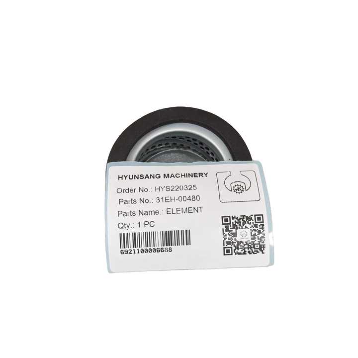 Hyunsang Road Machinery Construction Parts Element 31EH-00480 for R290LC9