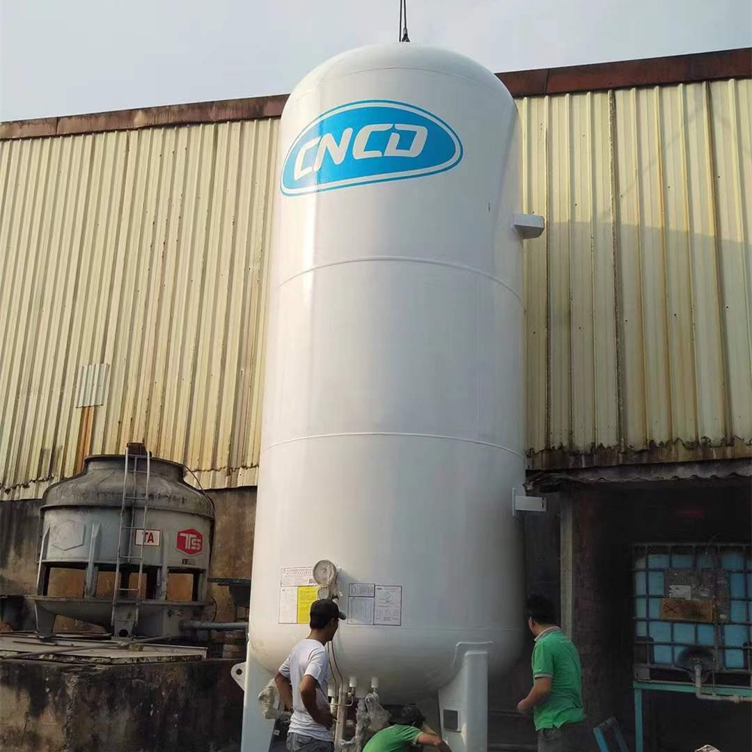 10m3 Vertibale Asme Oxygen/Nitrogen/Argon High Pressure Storage Tank ...