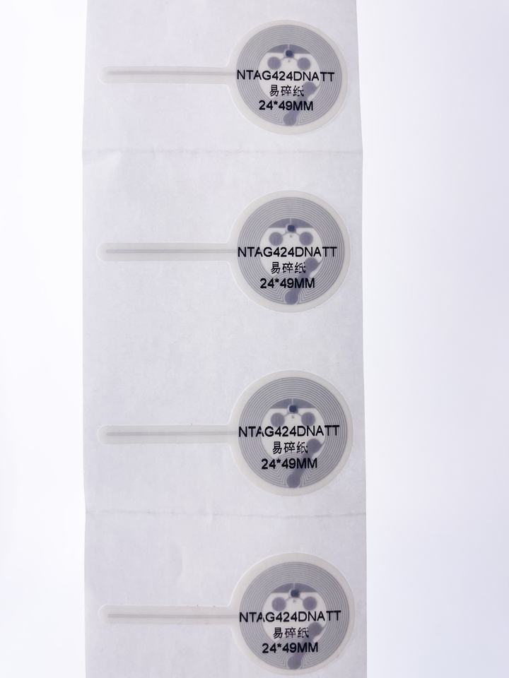 Custom Printing Label Anti-counterfeiting Rfid Tag Sticker 13.56Mhz ...