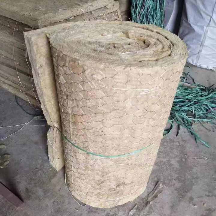 Interior Wall Partition Thermal Insulation Rock Wool Roll Felt/roof ...