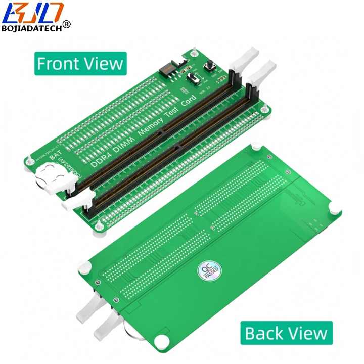 Desktop DDR4 Memory Test Card with LED Indicator & Long Latch