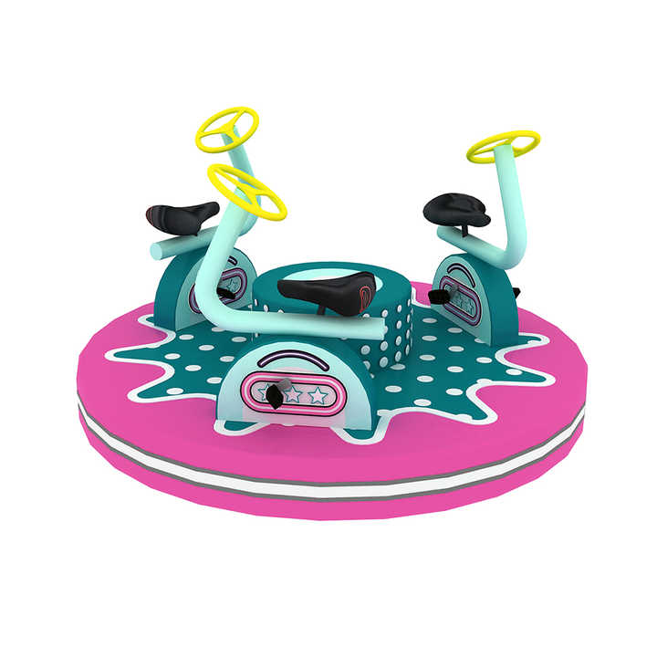 Family Entertainment Center Merry Go Round Bicycle Kids Soft Play ...