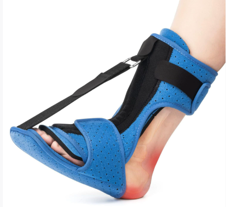 HKJD Dorsal Plantar Foot Drop Fasciitis Night Splint Upgraded ...