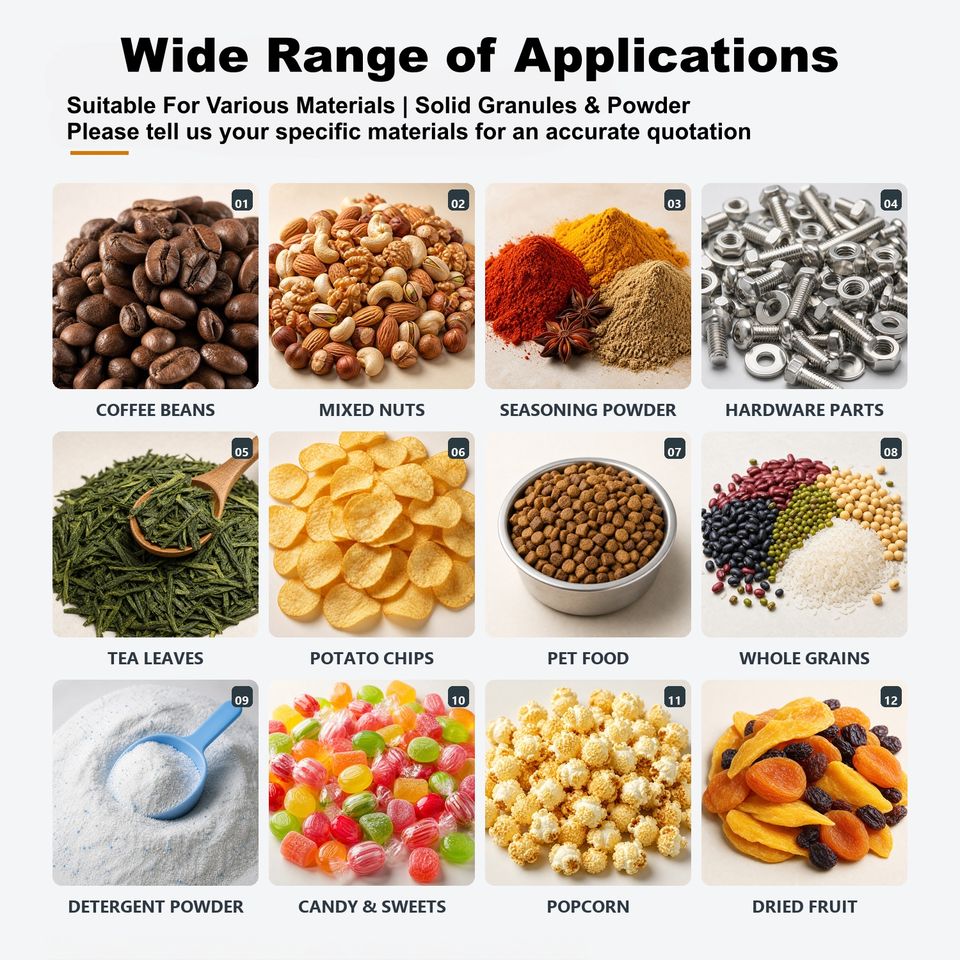 Multi-Function Packaging Machine Automatic Powder Granule Snack Sachet ...