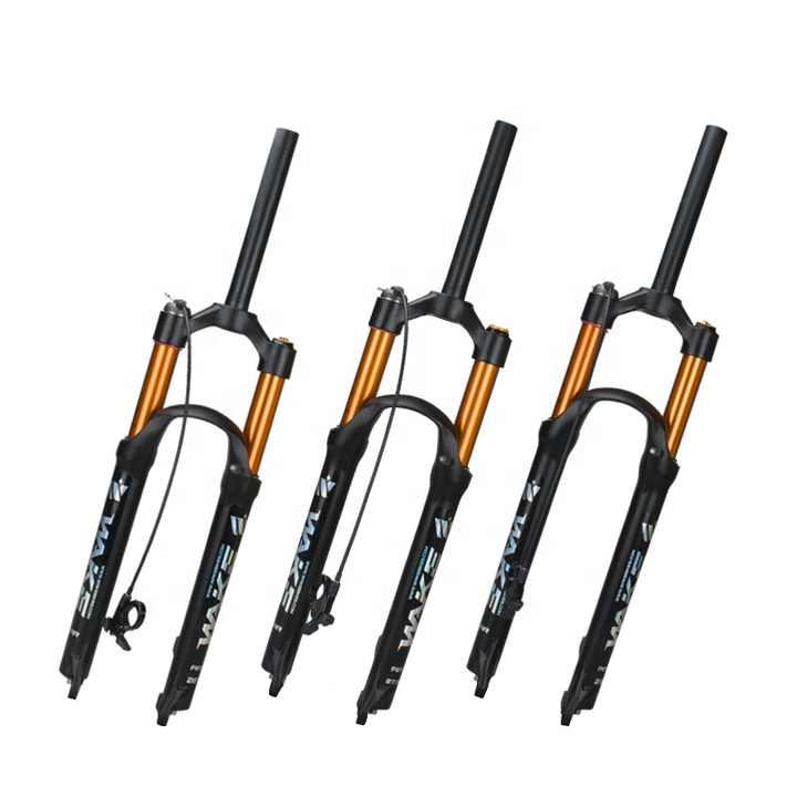 MTB Pneumatic Shock Absorption Forks - Durable & Customizable