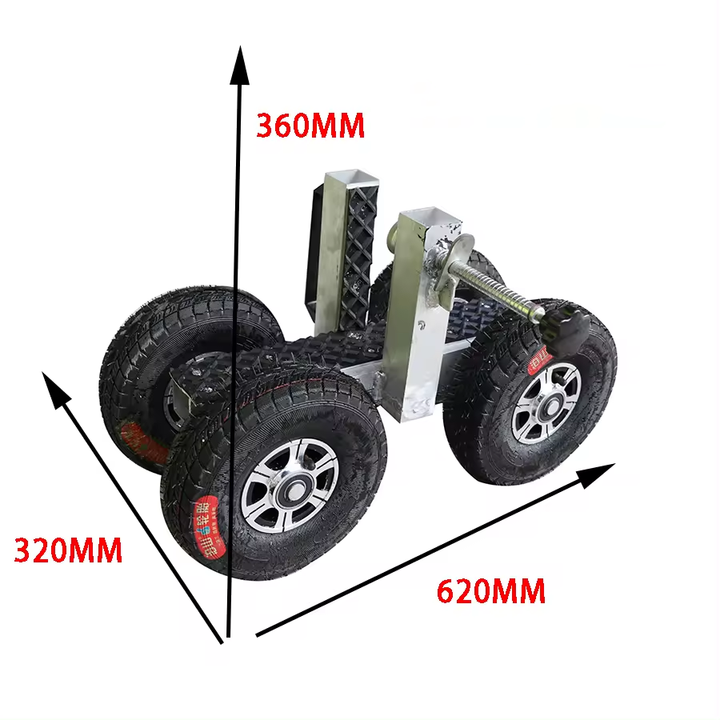 Panel Slab Transport Dolly 200KG Stone Slab Truck Silver Customized ...