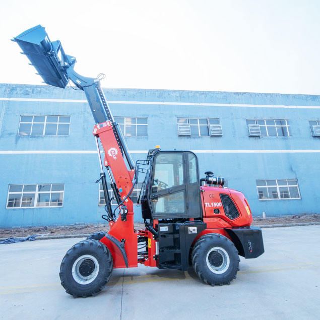 Compact 1.5 Ton 4x4 Diesel off-Road Telehandler - CE Approved